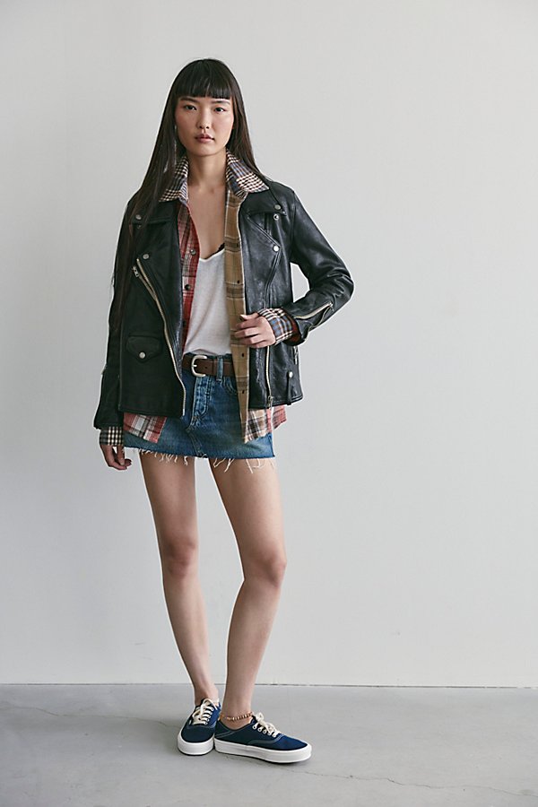 FREE PEOPLE We The Free Jealousy Leather Moto Jacket